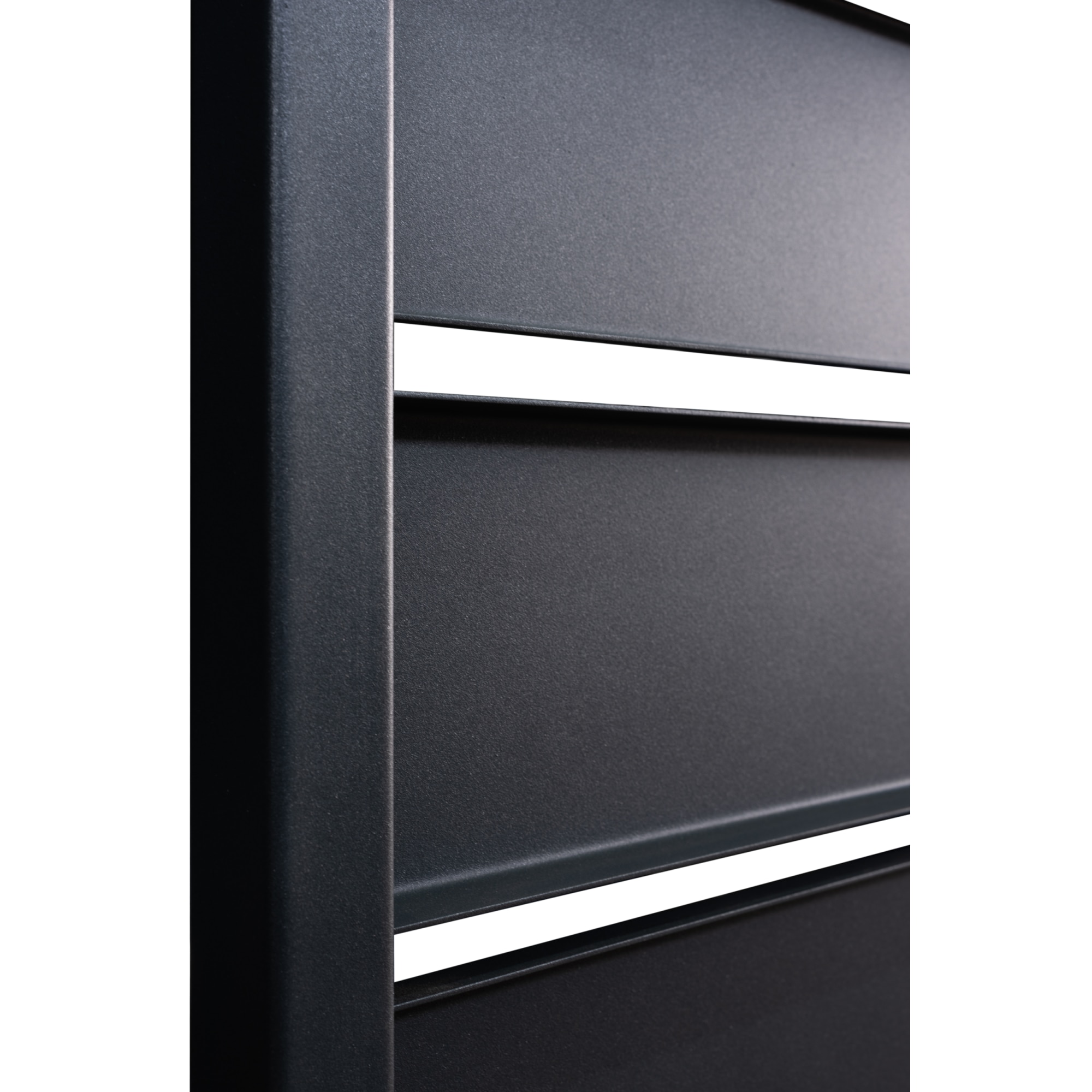 Set porti auto si poarta pietonala 1C, negru mat, 4500X1800 mm - eMAG.ro