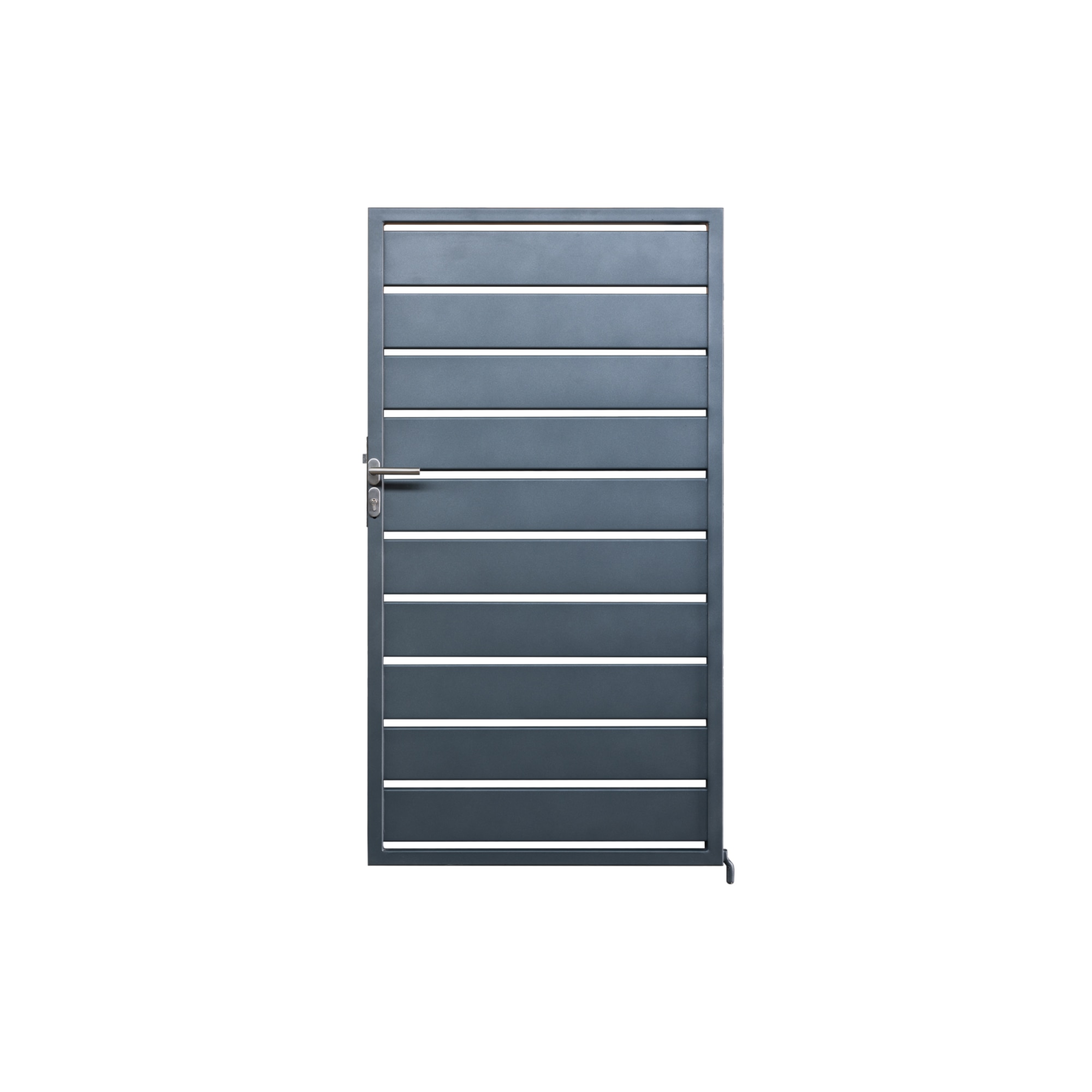 Set porti auto si poarta pietonala 1C, gri antracit, 4000X1800 mm - eMAG.ro