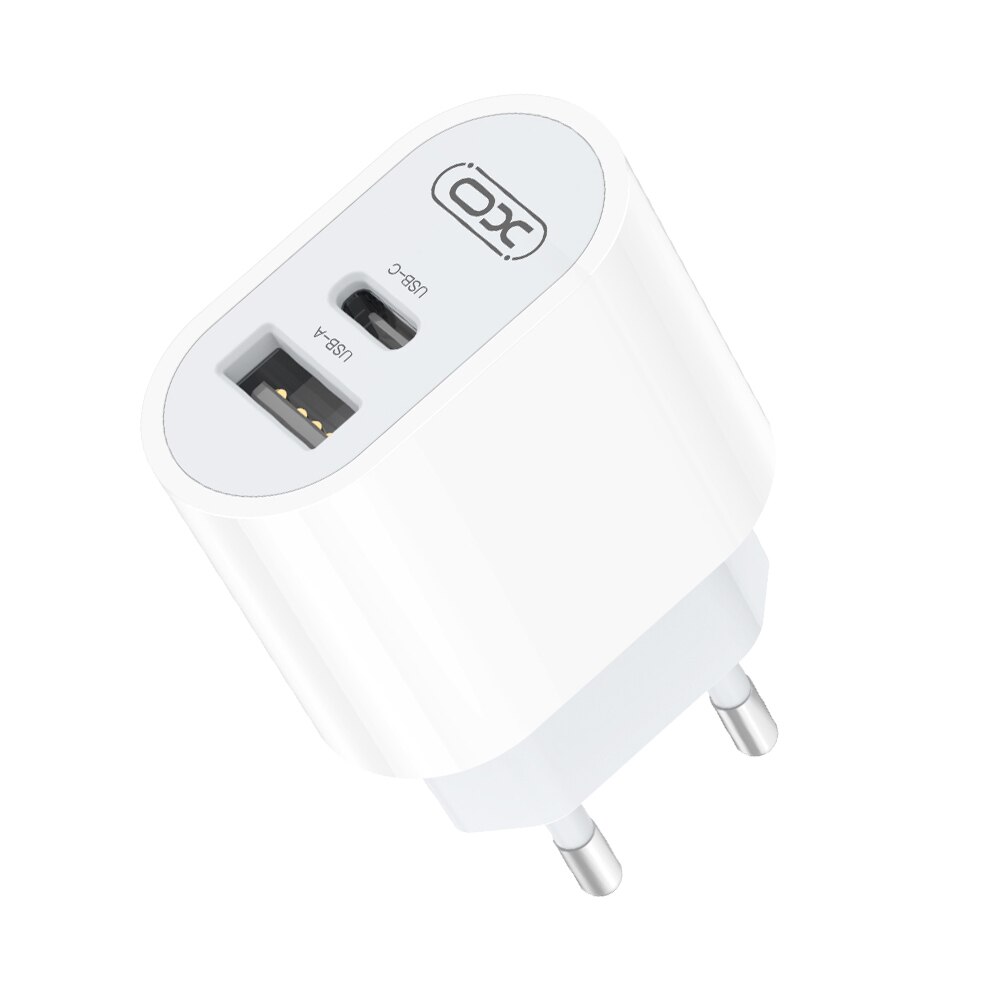 Telefon Töltő Xo L97 Usb Type C Usb C Portos Fehér Hálózati