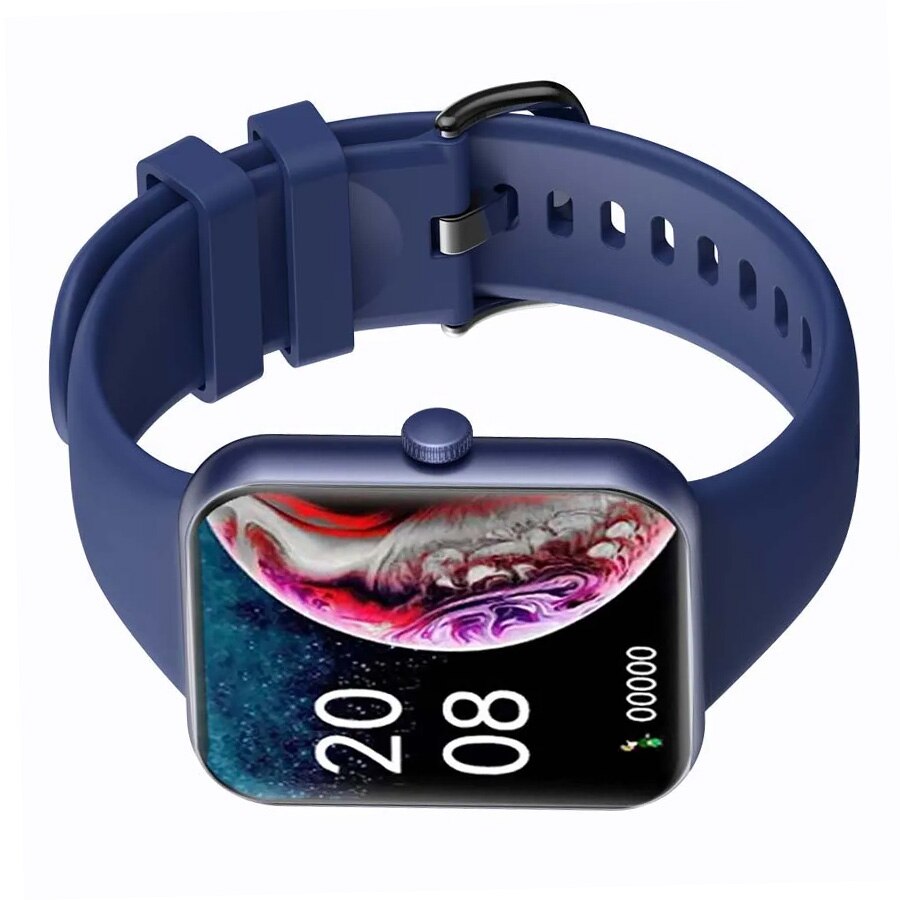 Ceas smartwatch Infitime SQ, ecran 1.83", cu Notificari apeluri si ...