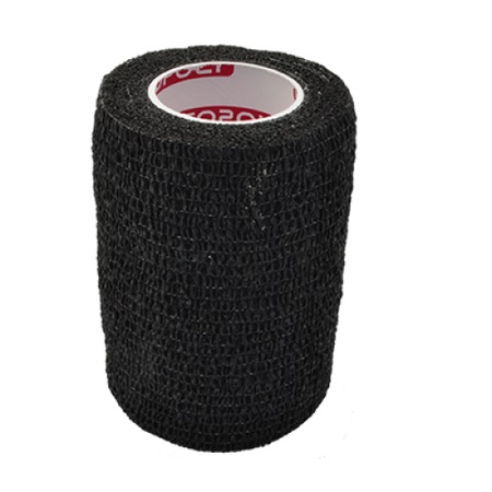 Bandaj elastic autoadeziv 7.5cm x 4.5m Negru - eMAG.ro