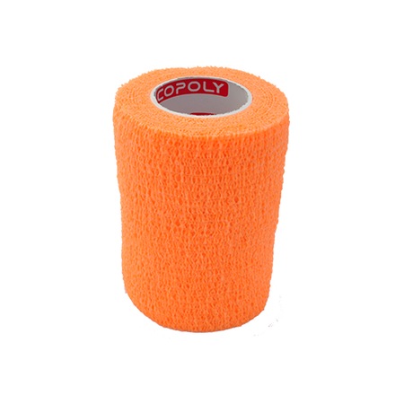 Bandaj elastic autoadeziv 7,5cm - Portocaliu - eMAG.ro