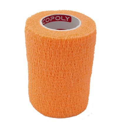 Bandaj elastic autoadeziv 7.5cm x 4.5m Portocaliu - eMAG.ro