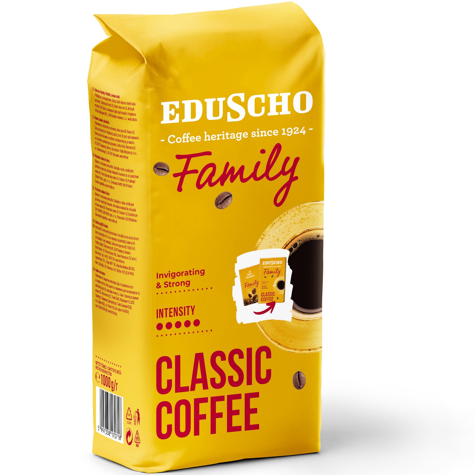 Cafea boabe, Eduscho Family, 1 kg - eMAG.ro