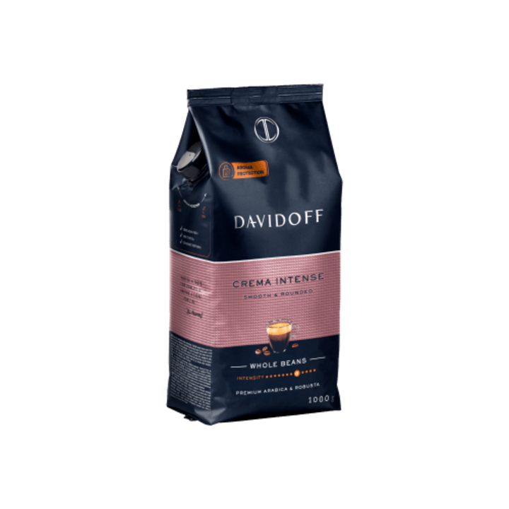 Кафе на зърна Davidoff Cafe Crema Intense, 1 кг - eMAG.bg