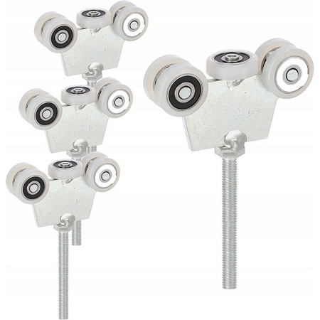 Roti pentru porti glisante, Kotarbau, Otel, Alb/Argintiu - eMAG.ro