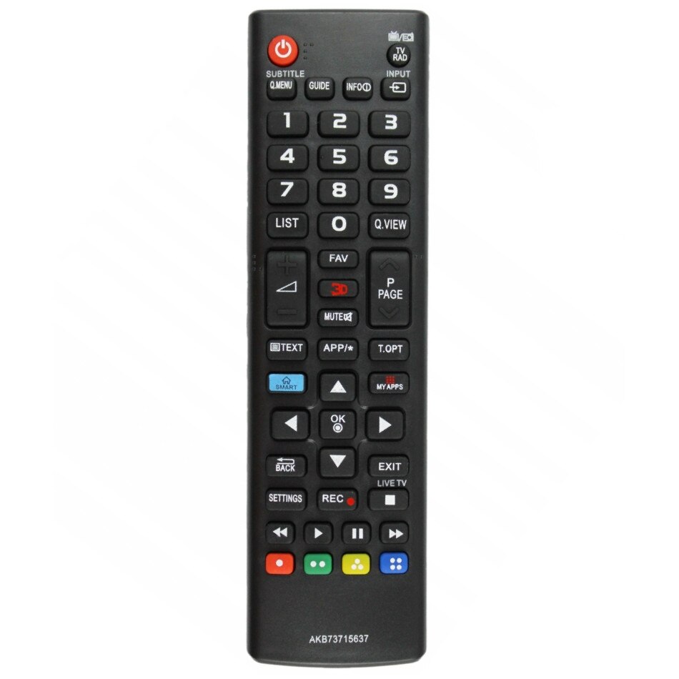 Telecomanda pentru Smart TV LG AKB73715637 3D, x-remote, Negru - eMAG.ro