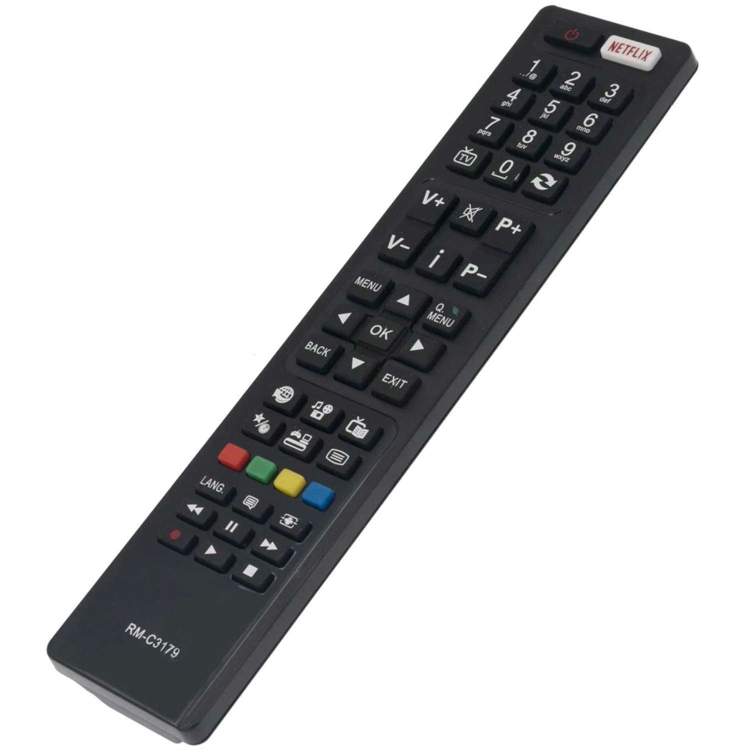 Telecomanda pentru JVC RM-C3179, x-remote, Netflix, Negru - eMAG.ro