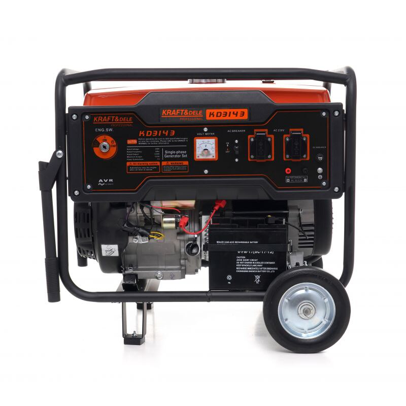 Generator monofazat, 7 kW, 4 timpi, Kraft&Dele KD3143 - eMAG.ro