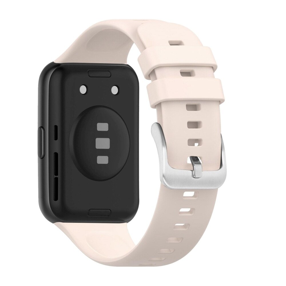 Curea de silicon FIXED pentru Huawei Watch FIT2, roz - eMAG.ro