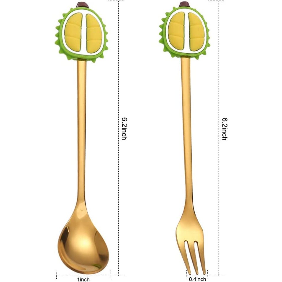 Set 6 tacamuri, Cindy, Inox, 6.2 inch, Multicolor - eMAG.ro
