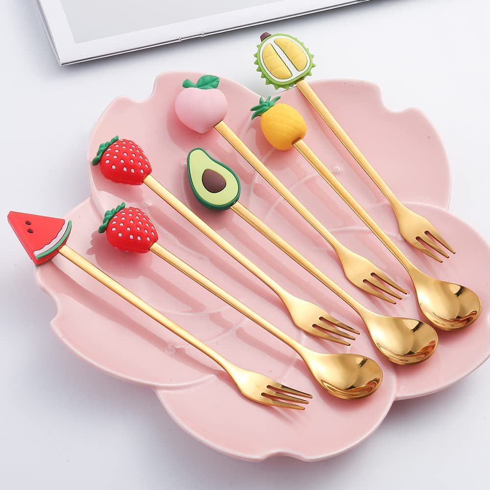 Set 6 tacamuri, Cindy, Inox, 6.2 inch, Multicolor - eMAG.ro