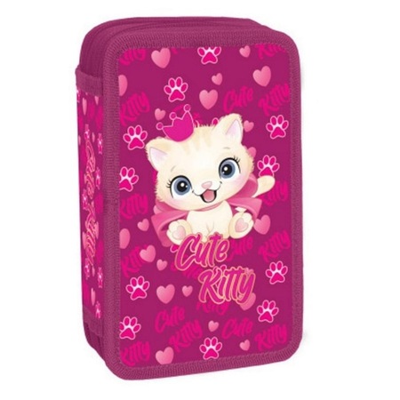 Penar S-Cool echipat 2 compartimente 29 piese, motiv Cutte Kitty - eMAG.ro