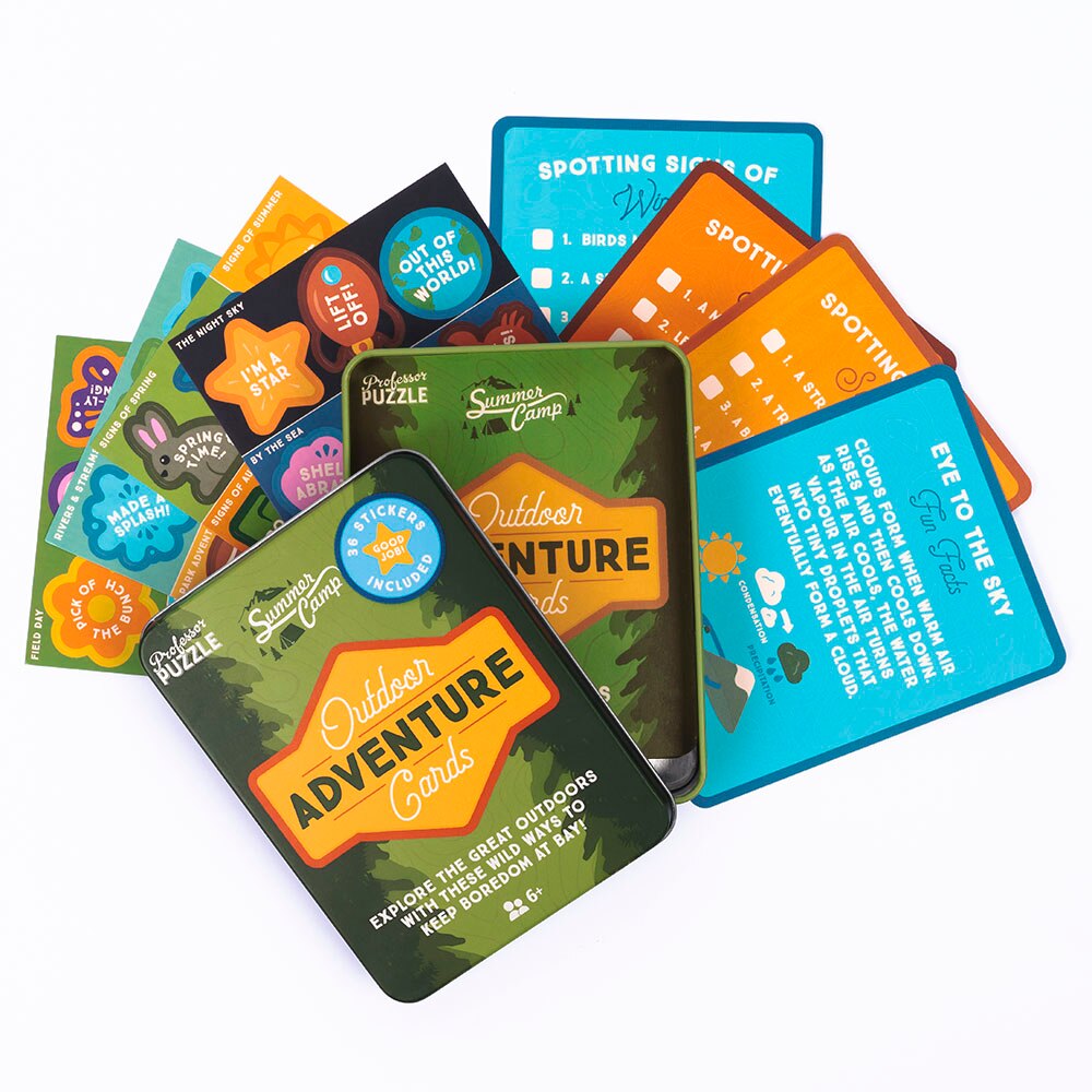 Joc activitati in aer liber, Summer Camp, Outdoor Adventure Cards - eMAG.ro