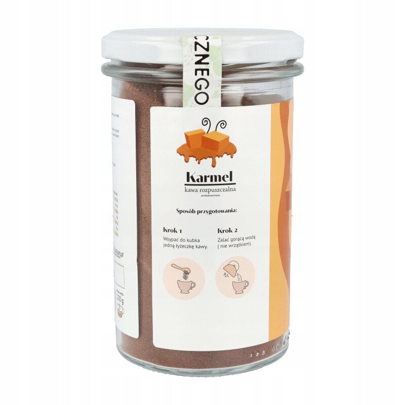 Cafea instant, Krukam, Caramel, 130g - eMAG.ro