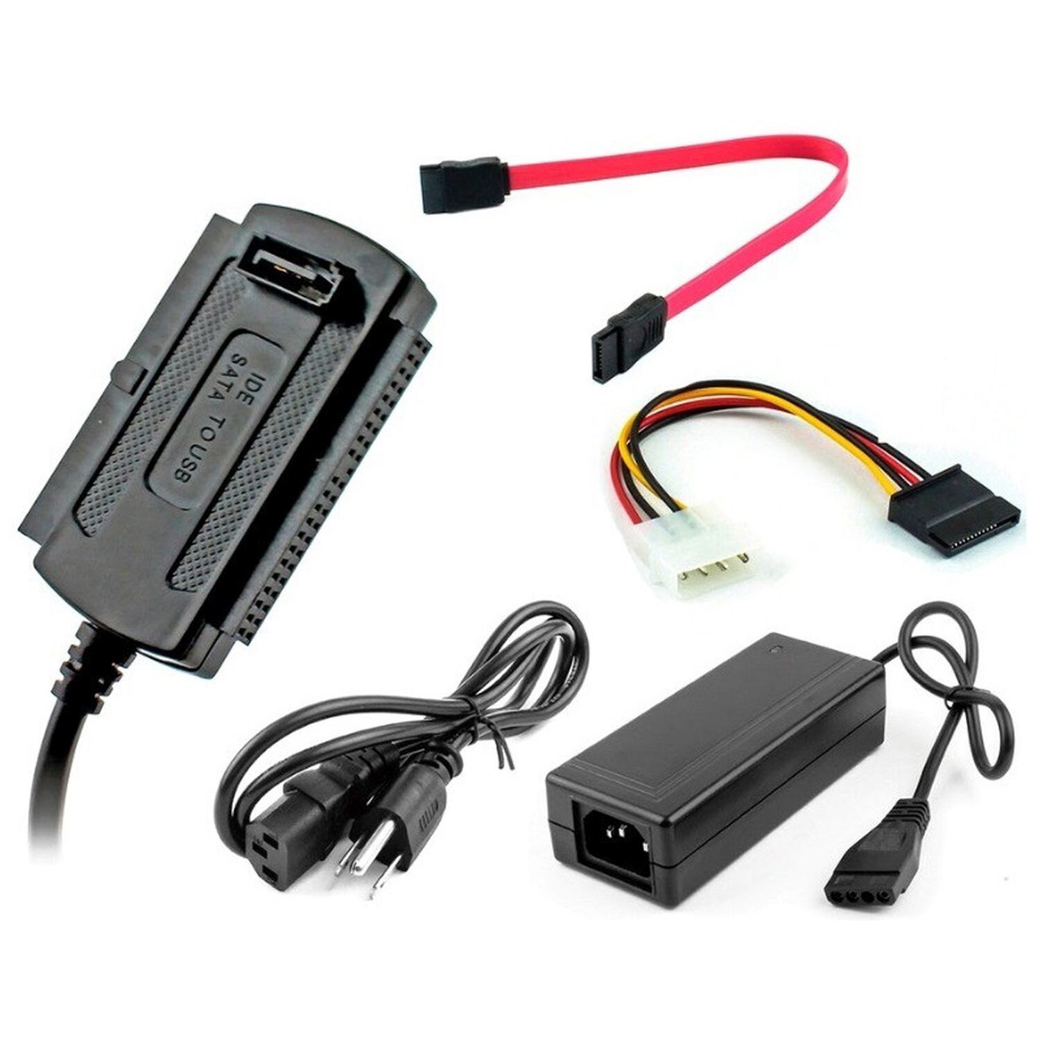 Adaptor USB la IDE si SATA RETOO Connect, Compatibil HDD 2.5"/3.5", DVD ...