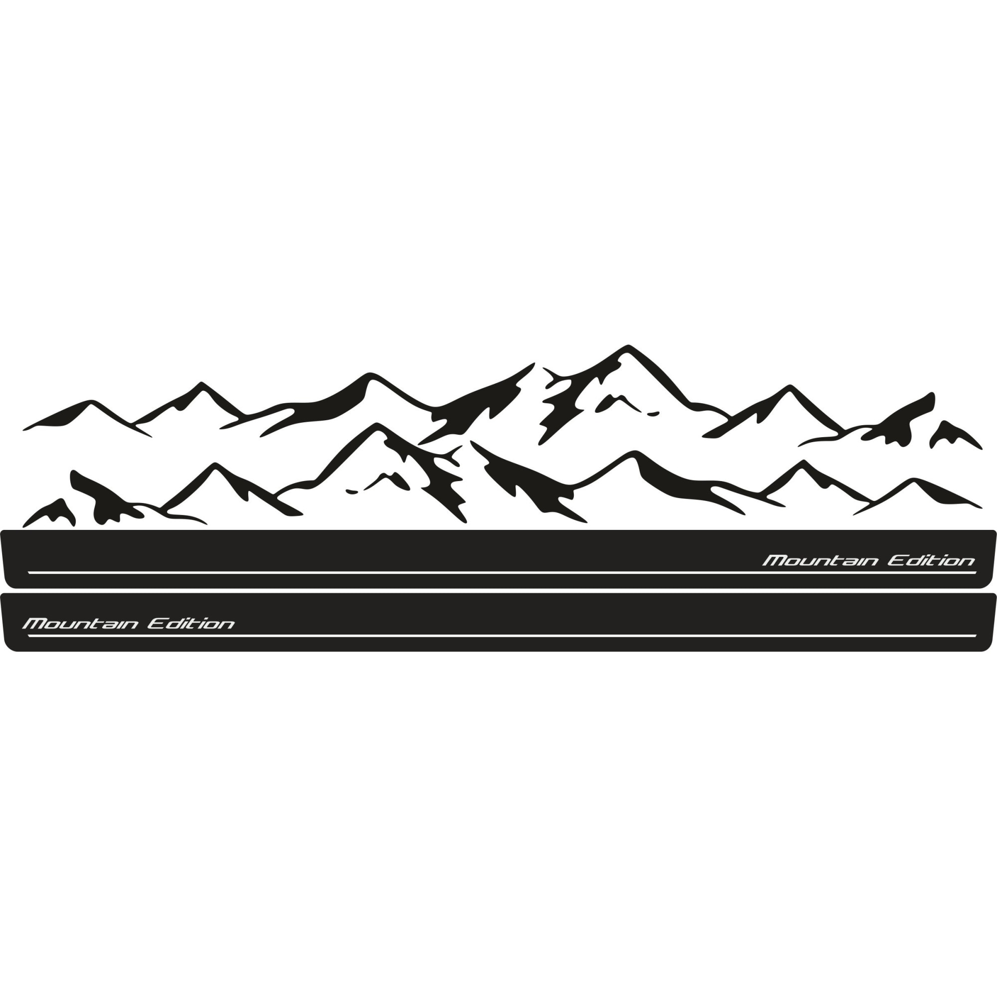 Set stickere auto CarStickers.pl pentru VW T5/T6, Mountain Edition ...
