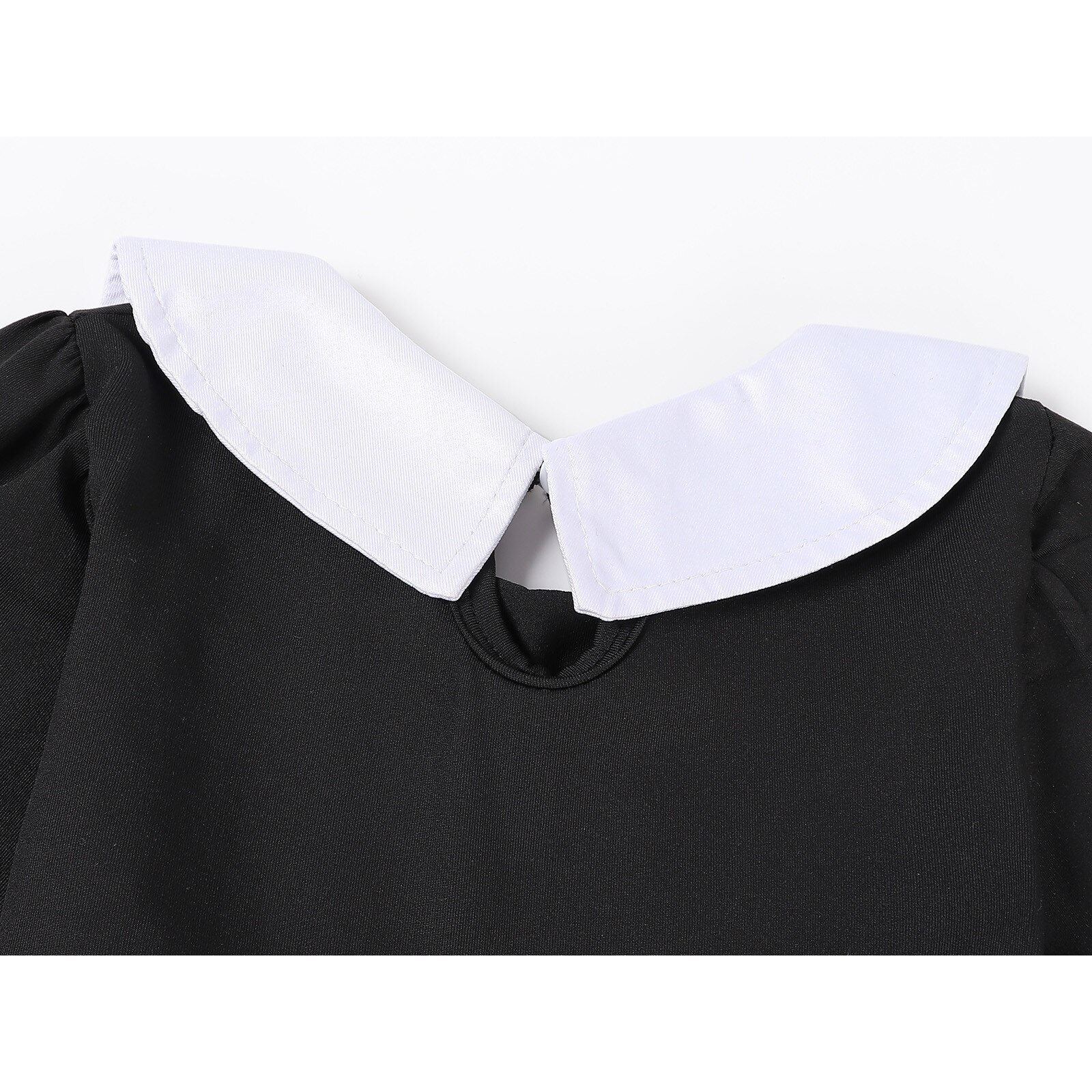 Rochie Cosplay fete Wednesday Addams pentru copii, Party Chili ...