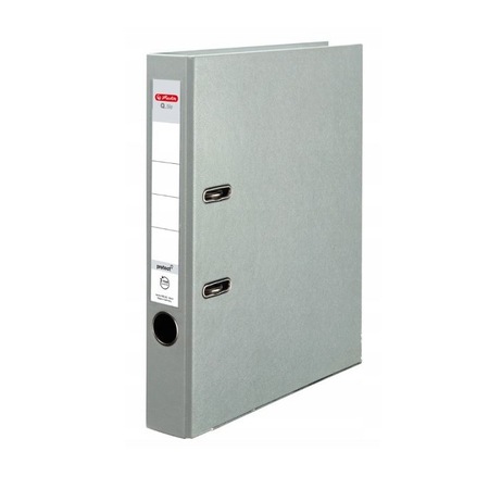 Mapa documente, Herlitz, 50 mm, Gri - eMAG.ro