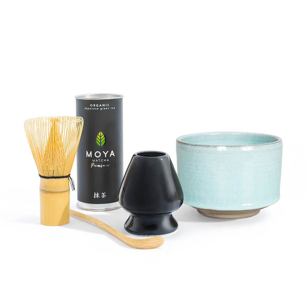 Set Ceai Matcha Ceremonial HARU, 5 piese si cutie depozitare - eMAG.ro