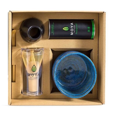 Set Ceai Matcha Traditional Avansat KAZE, 5 piese si cutie depozitare ...