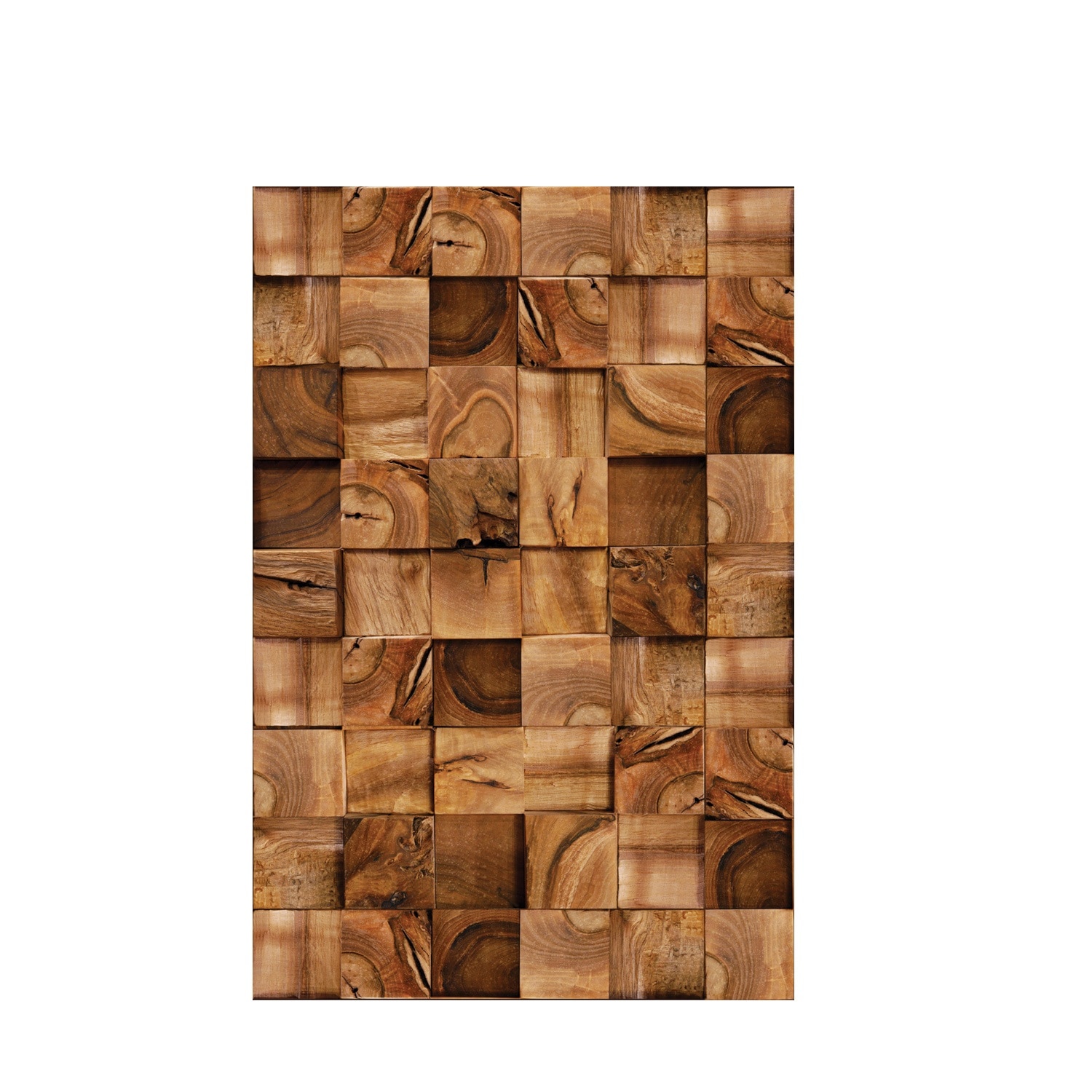 Sticker Square Timber 60x90 cm - eMAG.ro