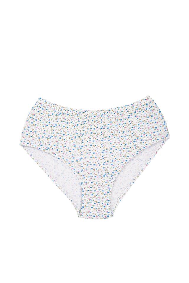 Chiloti femei maxi 110, bumbac, Ceylanoglu, alb cu imprimeu, 3XL INTL ...