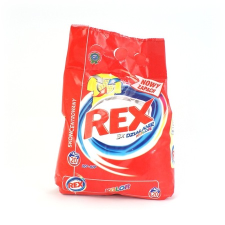 Detergent pudra color, Rex, 20 spalari, 1.5 kg - eMAG.ro