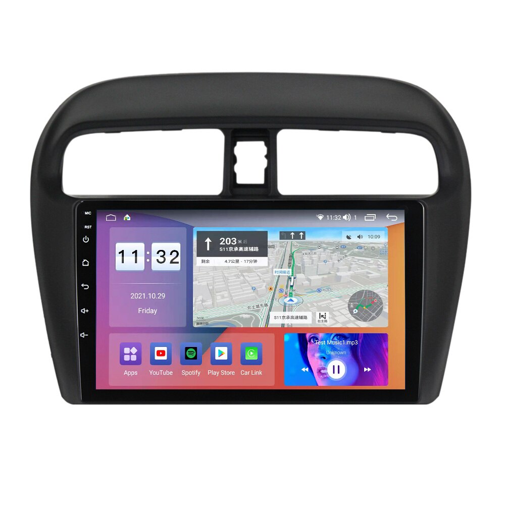 Специализирана навигация Mitsubishi Mirage Attrage 2012-2018, NAVI-IT ...