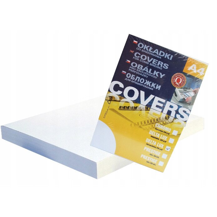 Coperti din plastic A4, Argo, 100buc, alb - eMAG.ro