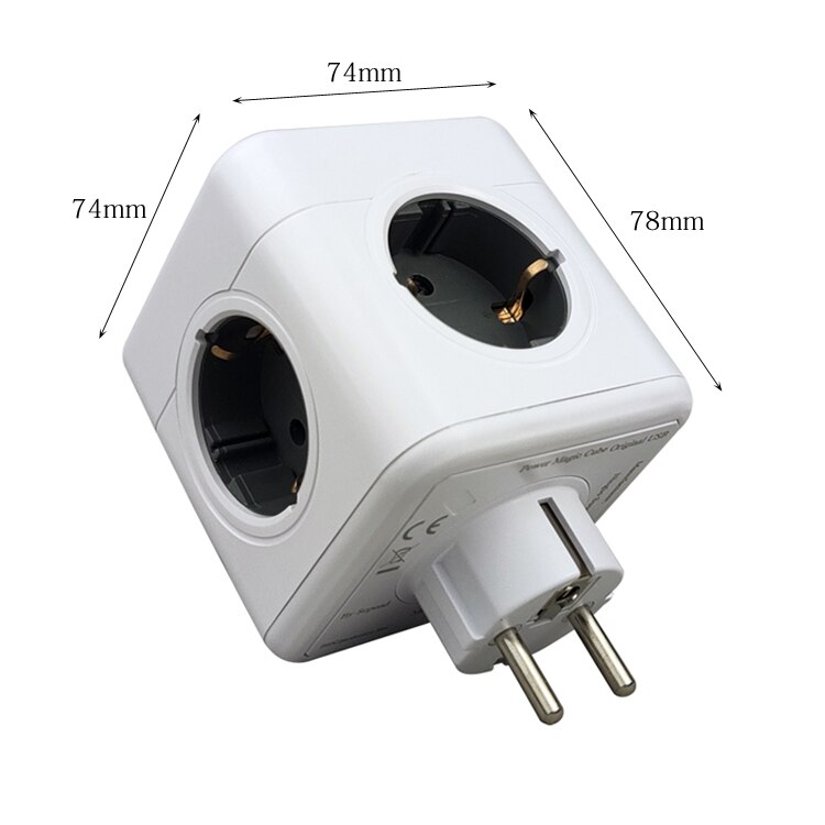 Priza Creative Cube Neximus® cu 2xUSB Type-A, USB Type C, 4 prize - eMAG.ro