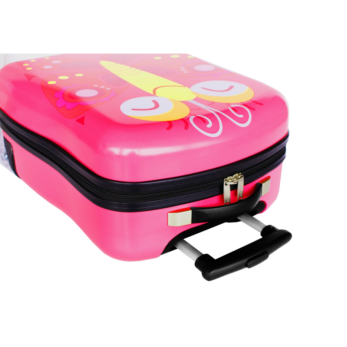 Troler Copii, Snowball, Policarbonat, 2 Roti, SW05518, 48 cm, Fluturas ...