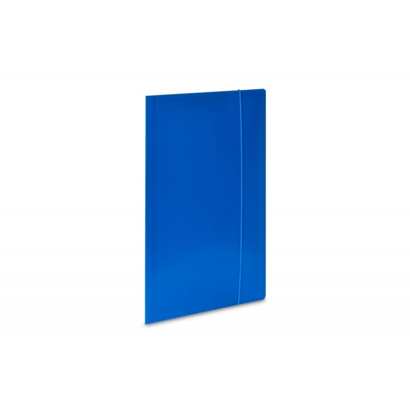 Mapa din carton cu elastic, Vaupe, A4, Albastru - eMAG.ro