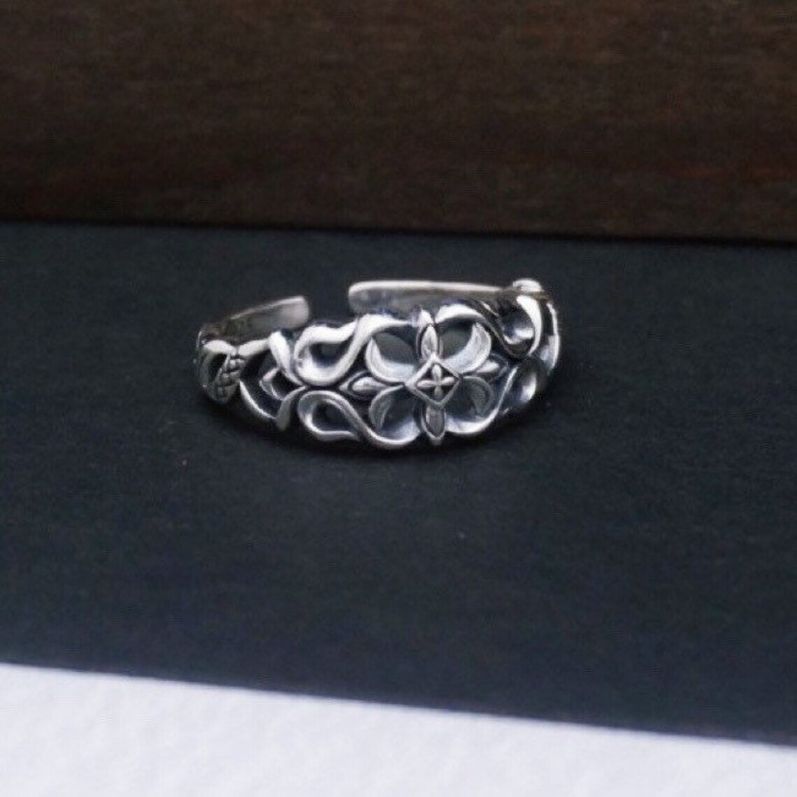 Inel argint model Cruce croma marime reglabila handmade Dual Stax - eMAG.ro