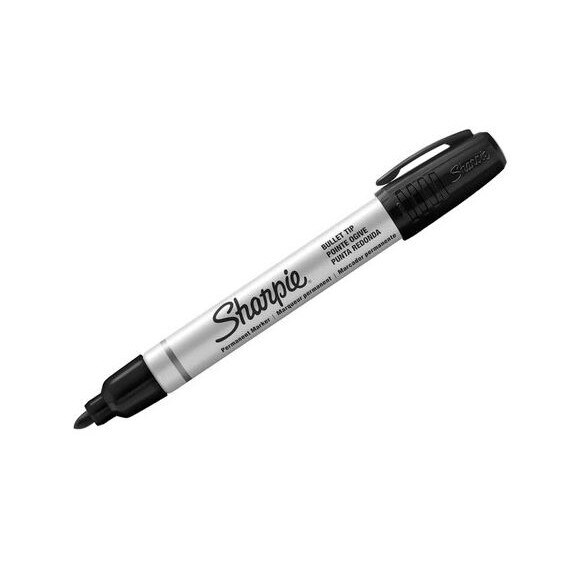 Marker permanent, Sharpie, Negru - eMAG.ro