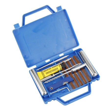 Kit Vulcanizare pentru Reparatie Pana Anvelope 12 piese, MorFansi ...