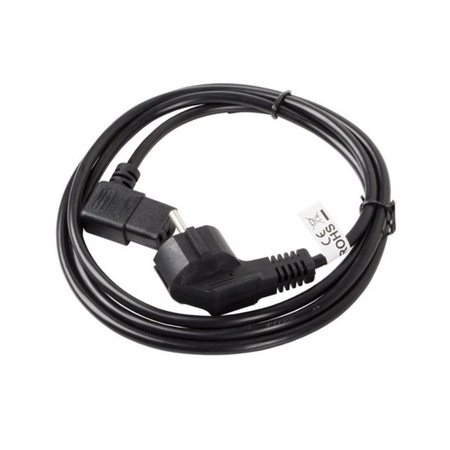 Cablu cu conector CEE 7/7 la IEC 320 C7, 3 pini, 250V-10A compatibil cu ...