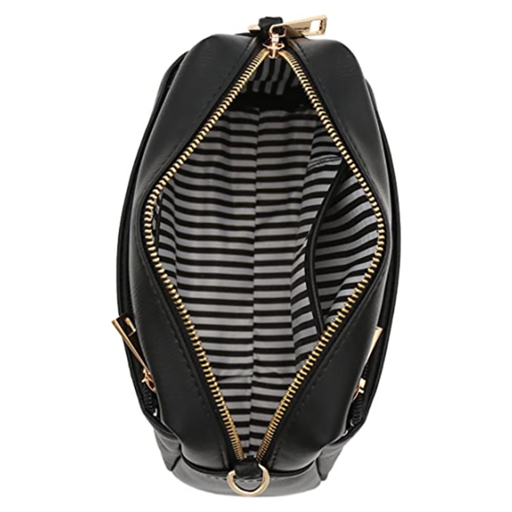 Geanta crossbody dama, Vaxiuja, Piele ecologica, Negru - eMAG.ro