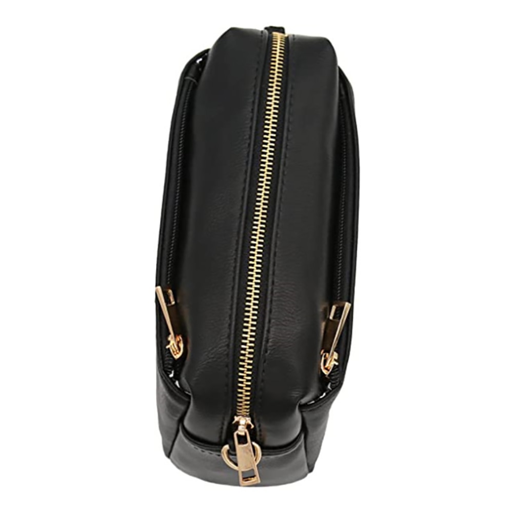 Geanta crossbody dama, Vaxiuja, Piele ecologica, Negru - eMAG.ro