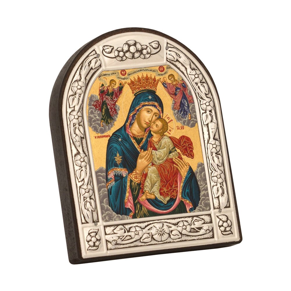 Icoana Maica Domnului Dulcea Sarutare 7x9 cm - eMAG.ro