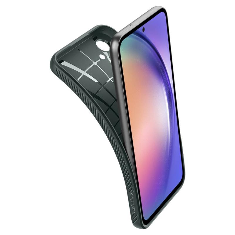 Carcasa Spigen Liquid Air compatibila cu Samsung Galaxy A54 5G Green ...