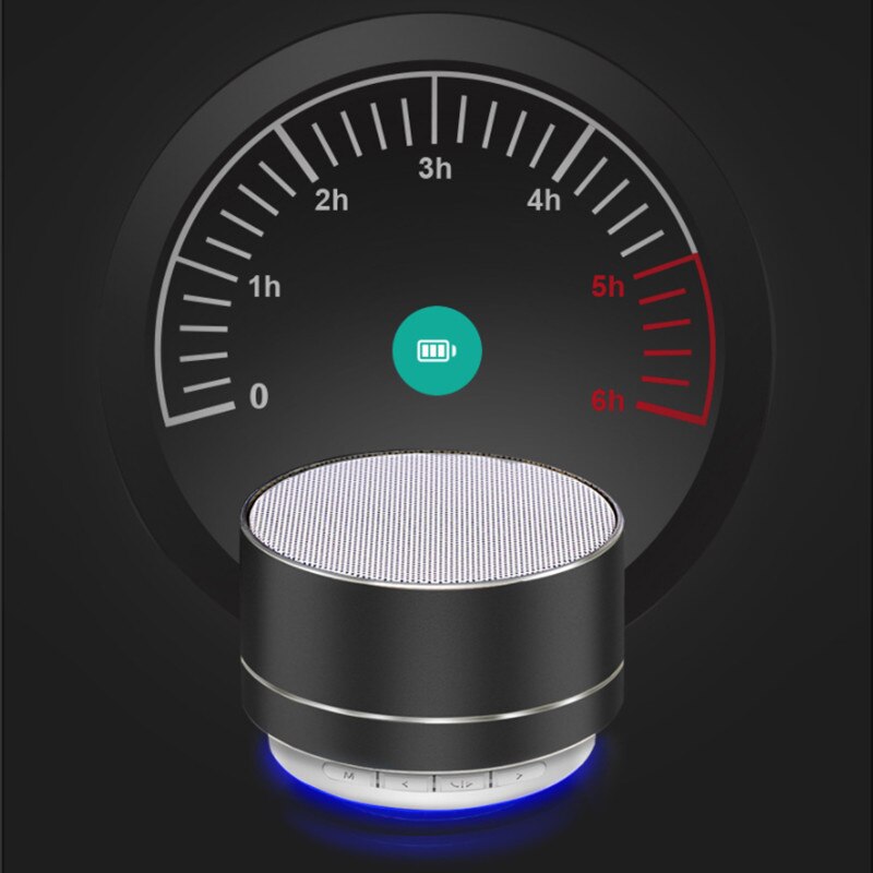 Mini boxa portabila, Vaxiuja, Bluetooth 3.0, 300mAh, Negru - eMAG.ro