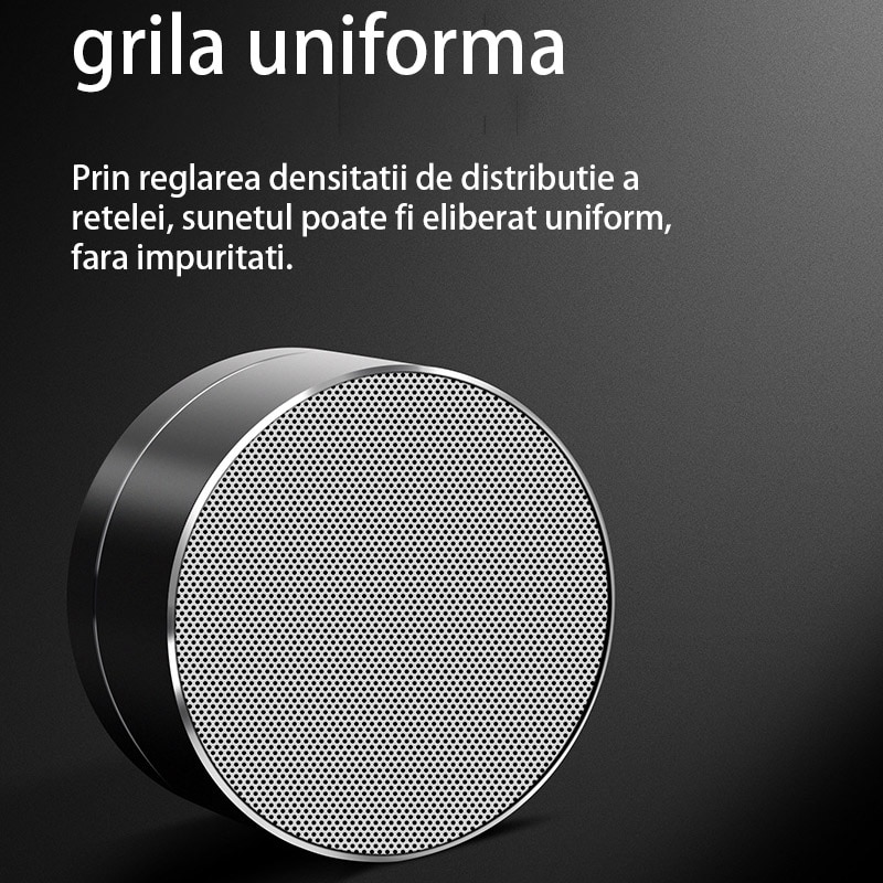 Mini boxa portabila, Vaxiuja, Bluetooth 3.0, 300mAh, Negru - eMAG.ro