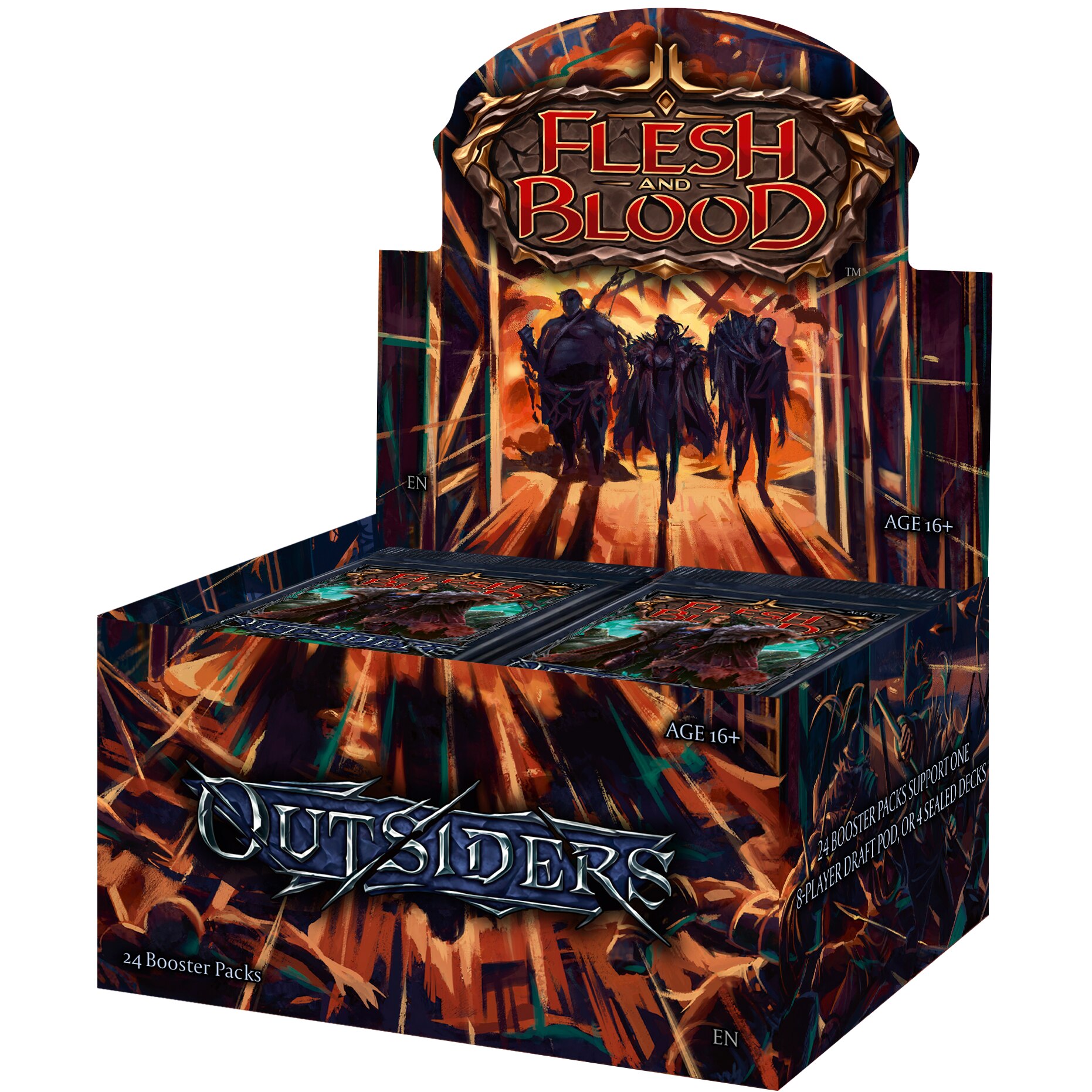 Flesh & Blood TCG Expansion: Outsiders, Legend Story Studios, 16+ - eMAG.bg