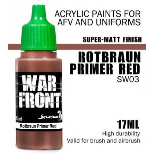 Scale75: ScaleColor WarFront - Rotbraun Primer Red - eMAG.bg