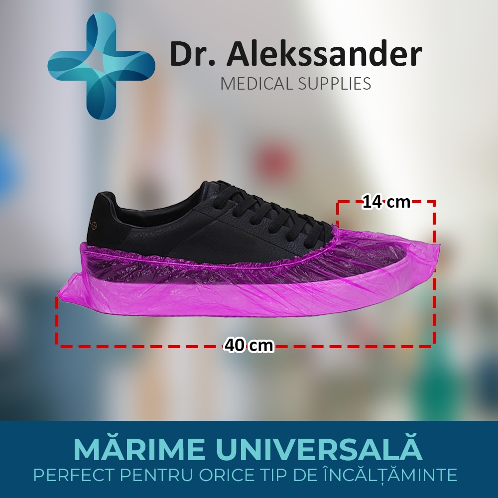 Set 1000 buc, botosei de unica folosinta, acoperitori pantofi, Dr ...