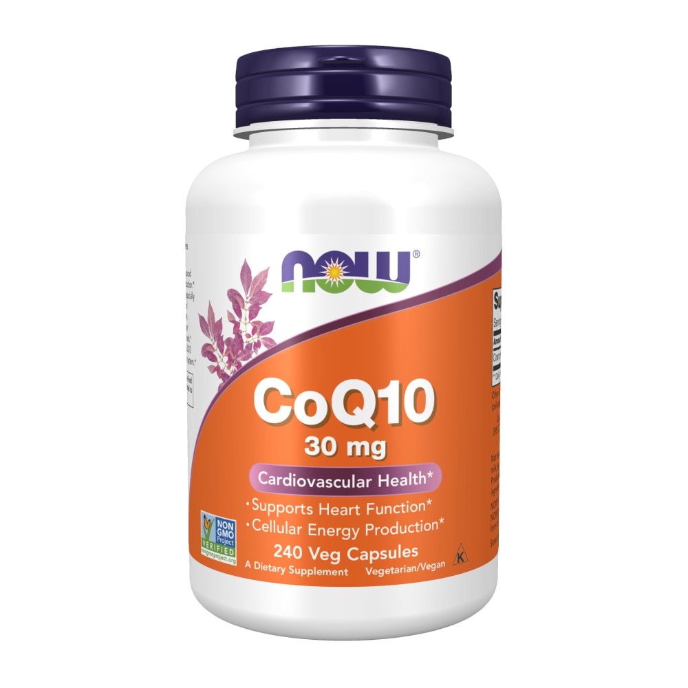 CoQ10 30mg Coenzima Q10, Now foods, 240 Capsule - eMAG.ro