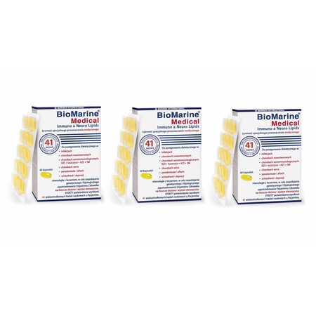 BioMarine Medical Immuno Neuro Lipide EPA, DHA si Omega3, Marinex, 180 ...