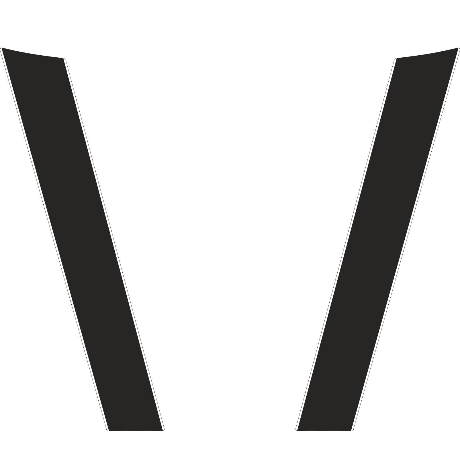 Set autocolante cu dungi pentru capota, CarStickers.pl, Pentru Mini ...