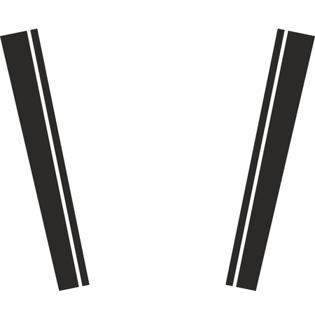 Set autocolante capota, CarStickers.pl, Pentru MINI F55/F56/F57 - eMAG.ro